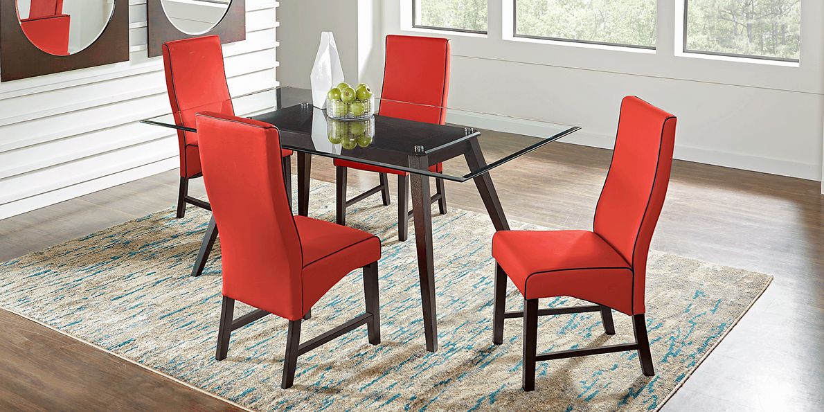 Galena Red Side Chair - Rooms To Go