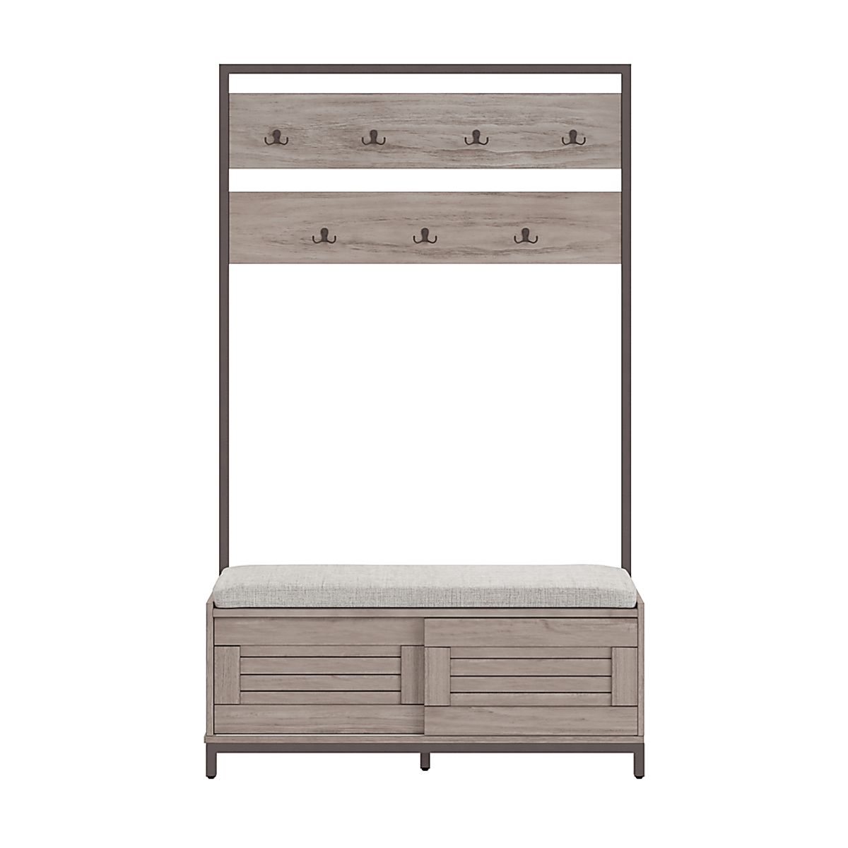 Colridge Gray Hall Tree | Rooms to Go