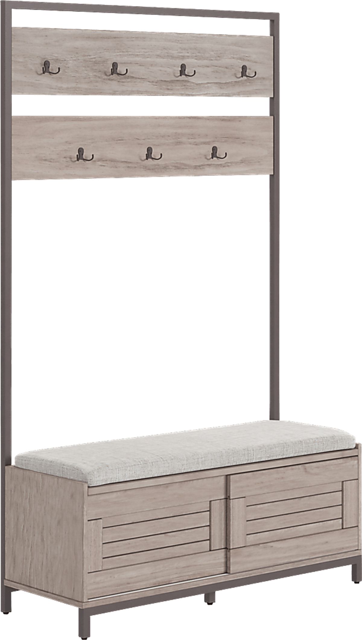 Colridge Gray Hall Tree | Rooms to Go