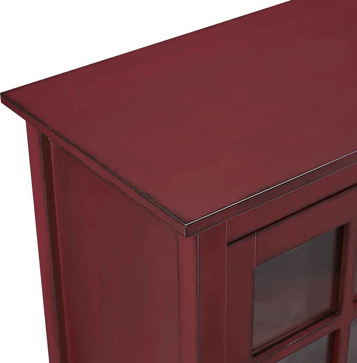 Columby Red Colors Buffet Console Table | Rooms to Go