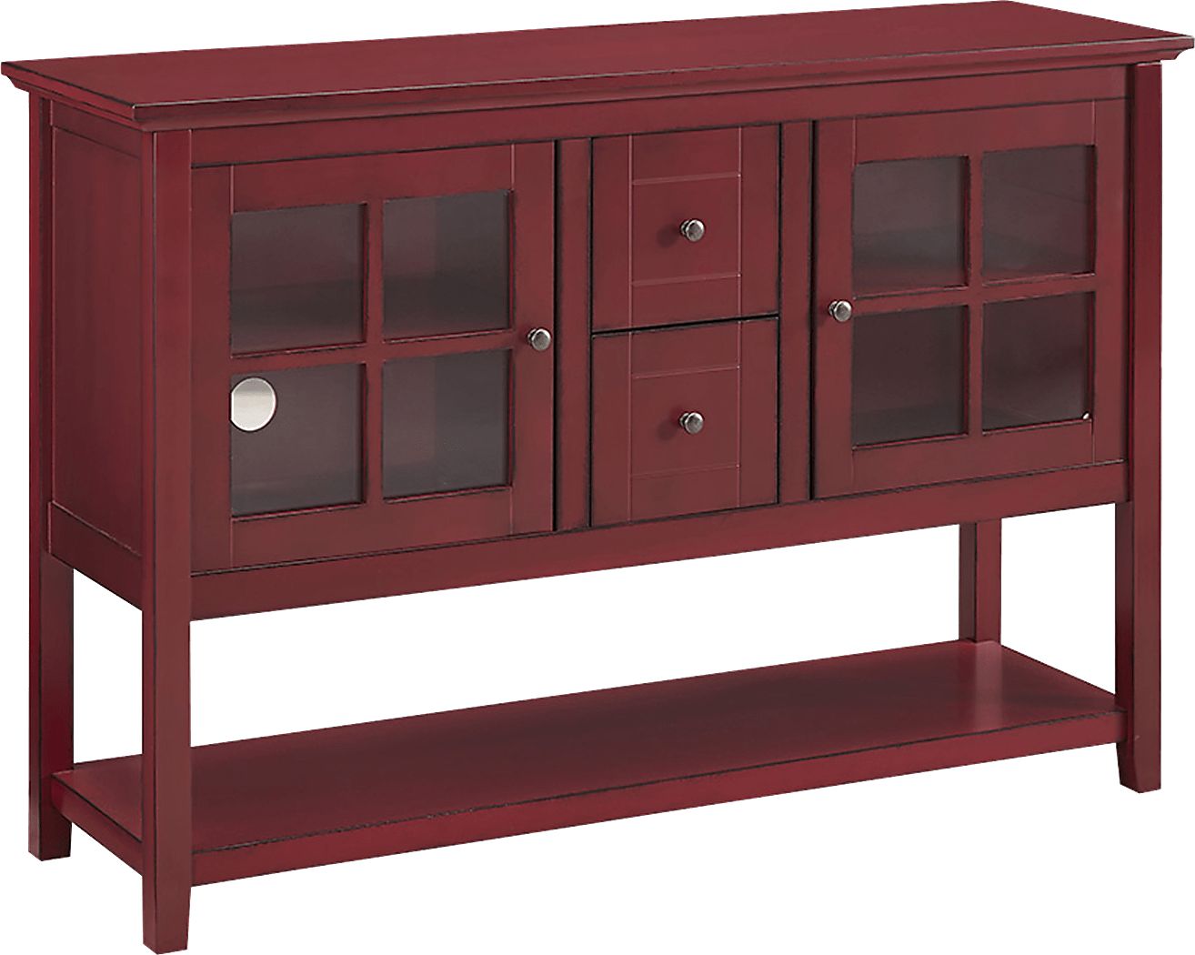 Columby Red Colors Buffet Console Table | Rooms to Go