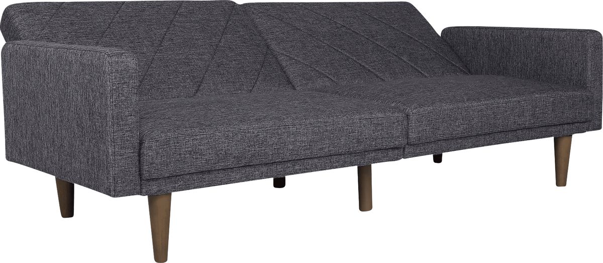 Colyer Dark Gray Futon | Rooms to Go