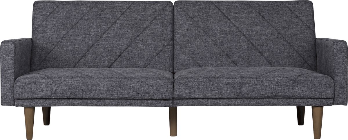 Colyer Dark Gray Futon | Rooms to Go
