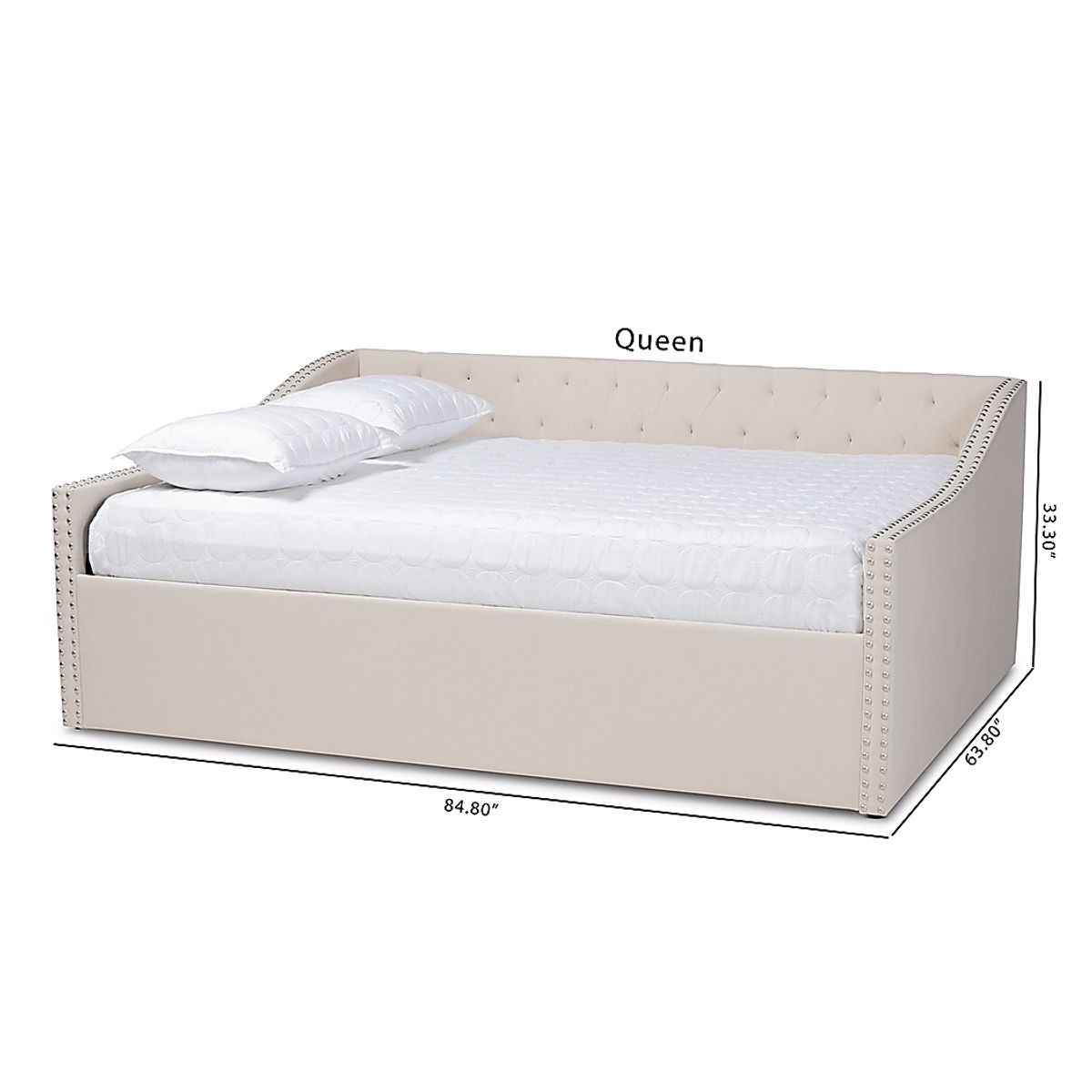 Copper Court Beige Colors,Light Wood,White Daybed | Rooms to Go