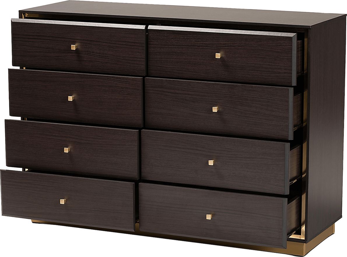 Corenna Espresso Dresser - Rooms To Go