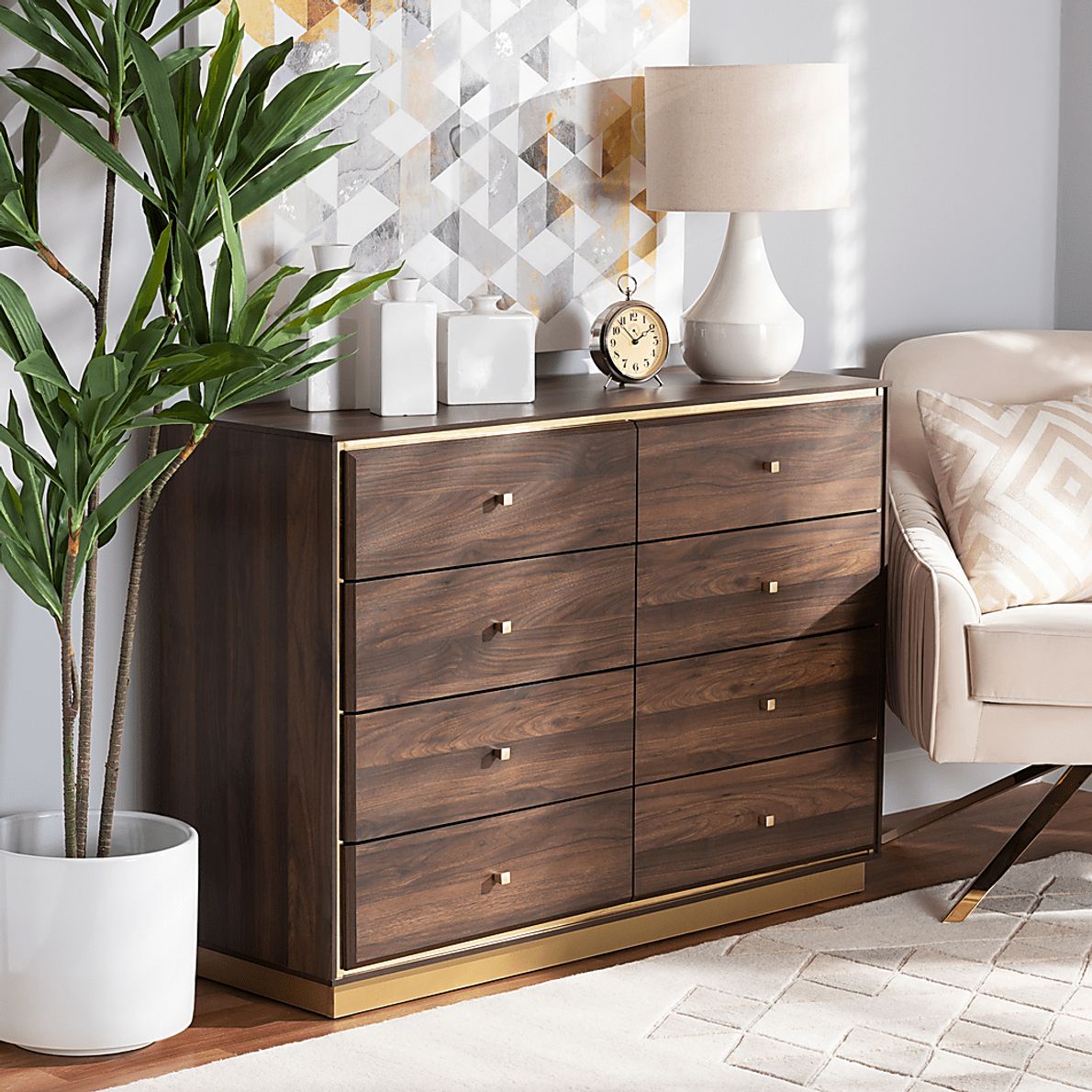 Corenna Walnut Dresser - Rooms To Go
