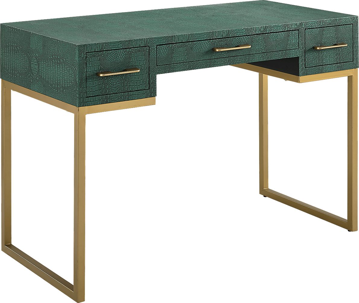 Corlett Green Desk - Rooms To Go