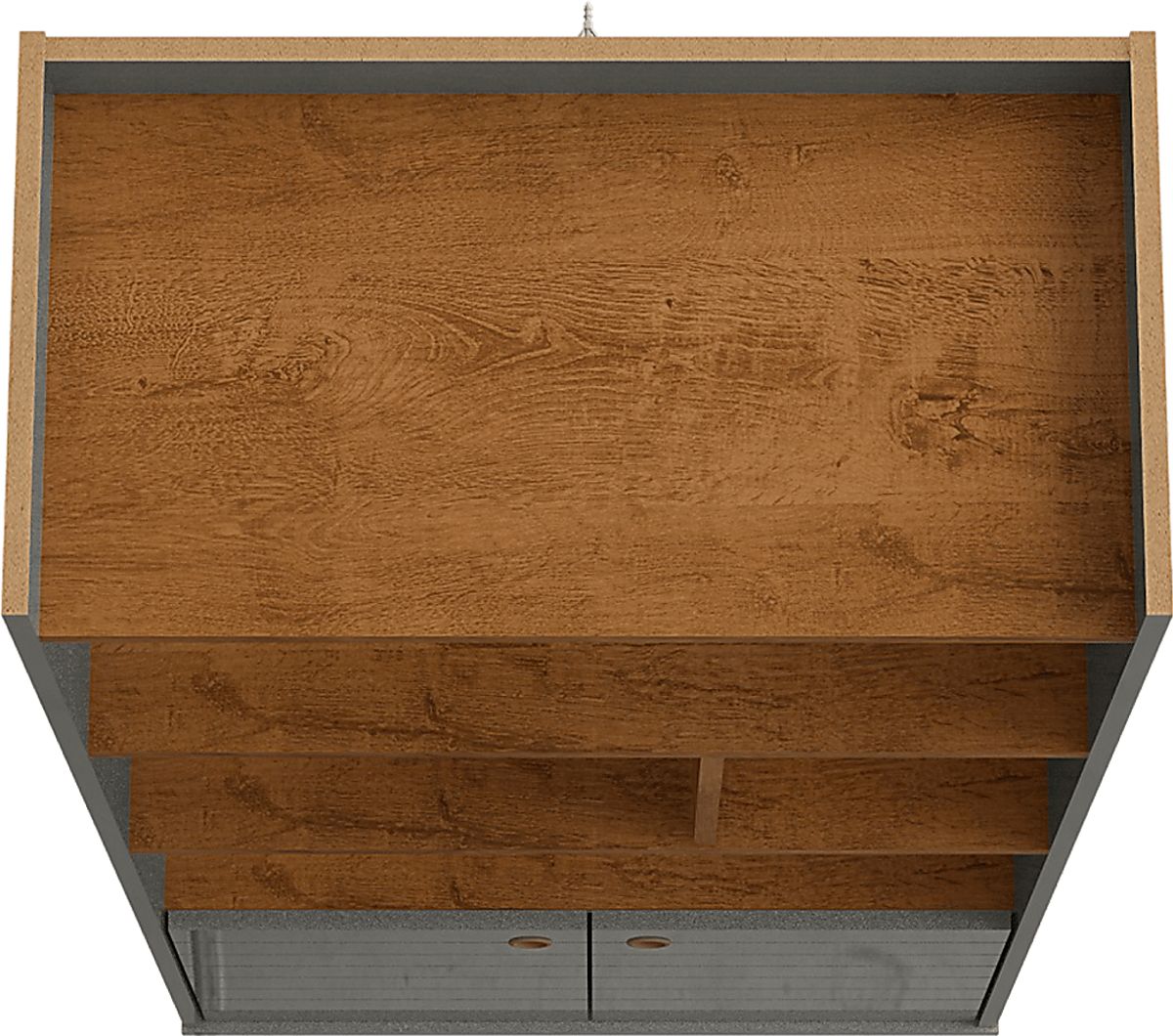 Corriedale Gray Bookcase | Rooms to Go