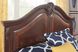 Cortinella Dark Cherry Wood 3 Pc Queen Bed - Rooms To Go