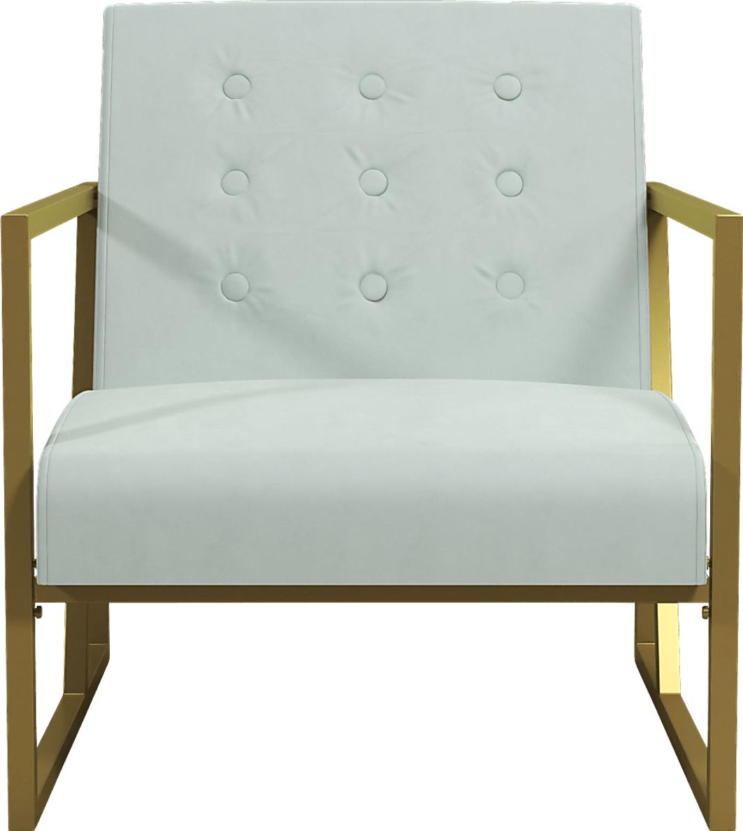 CosmoLiving Lexington Park Modern Chair Teal - Rooms To Go