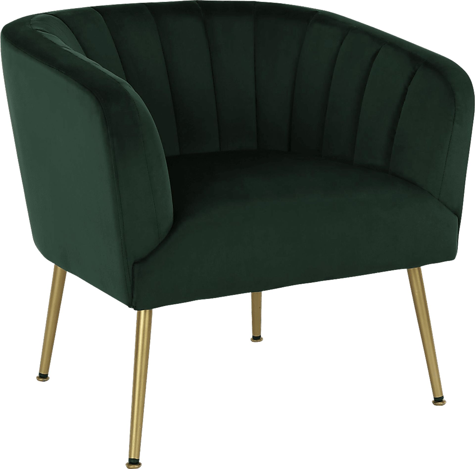 Cosmoliving Green Polyester Fabric Accent Chair | Rooms to Go