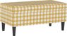 Cottage Charm Yellow Storage Bench - Rooms To Go