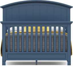 Cottage Colors Navy Crib | Rooms to Go