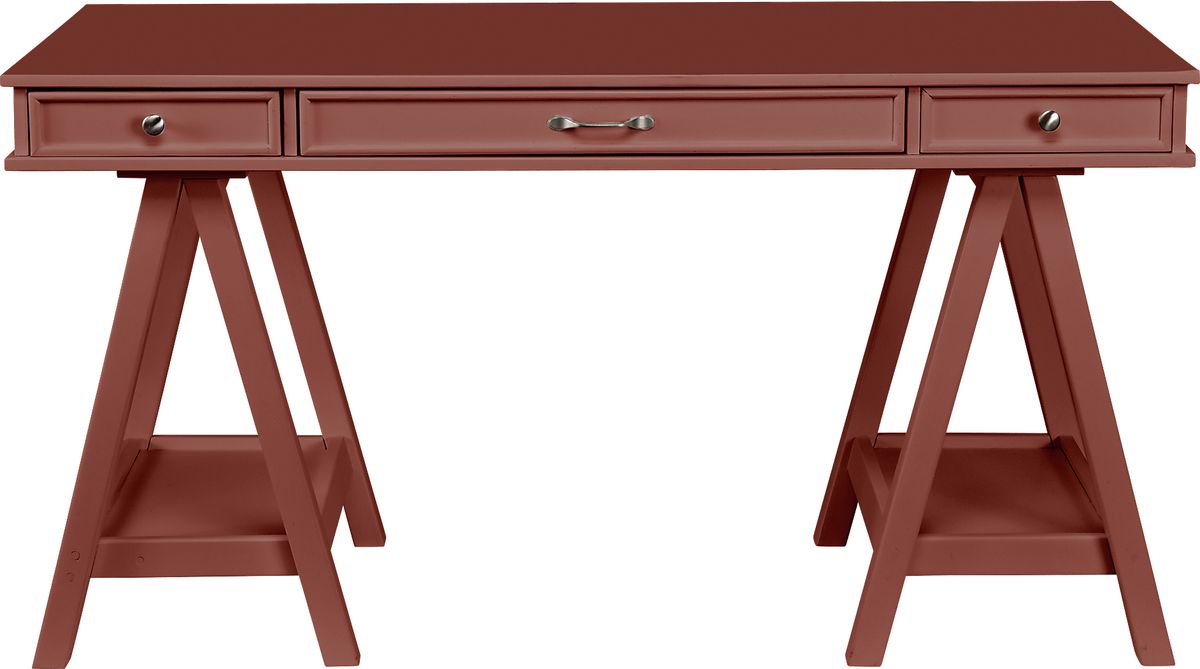 Cottage Colors Red Desk | Rooms to Go