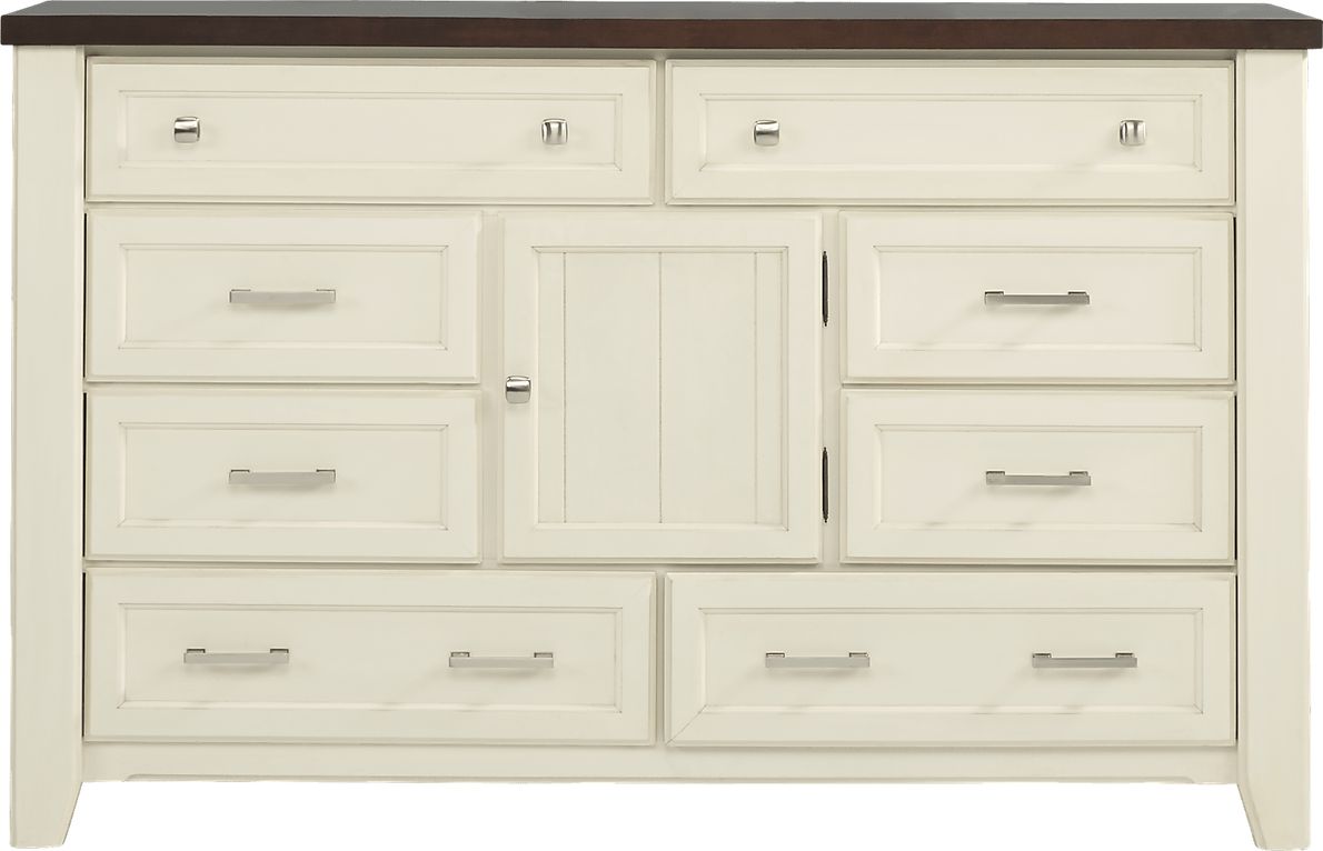 Country Grove White 5 Pc Queen Panel Bedroom - Rooms To Go