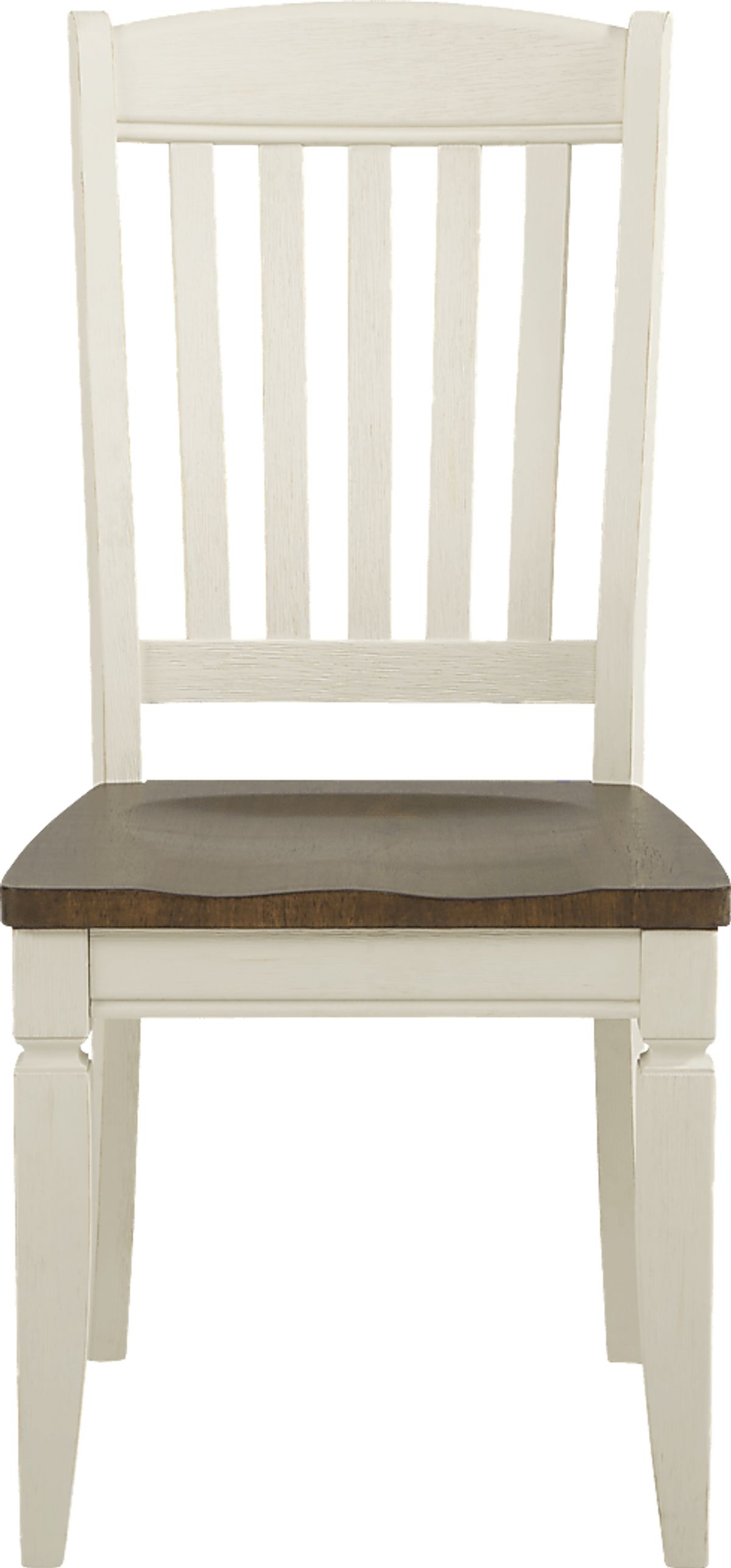 Country Lane White Colors,White Slat Back Side Chair | Rooms to Go