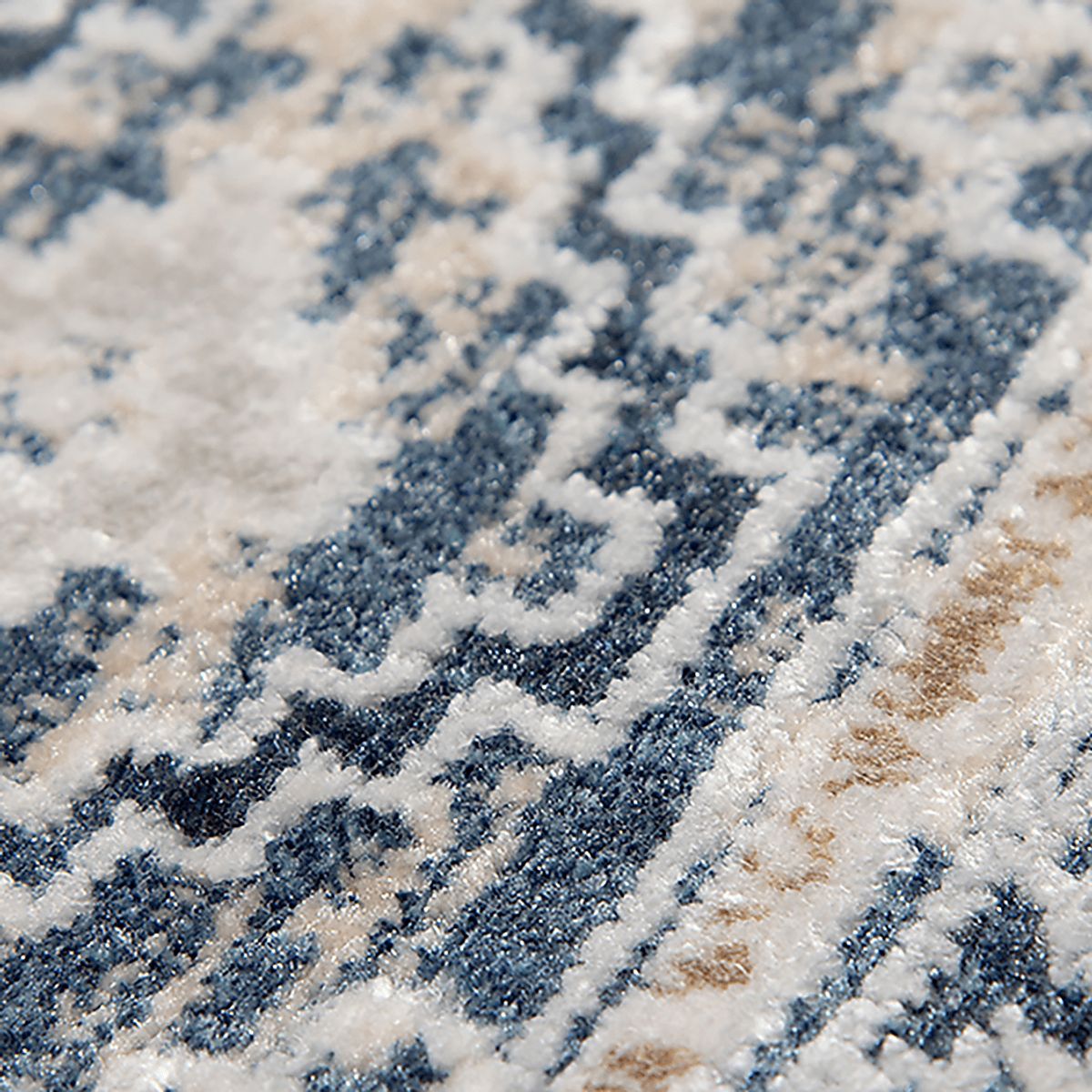 Cowle Gold,Navy Blue,Yellow Rugs | Rooms to Go