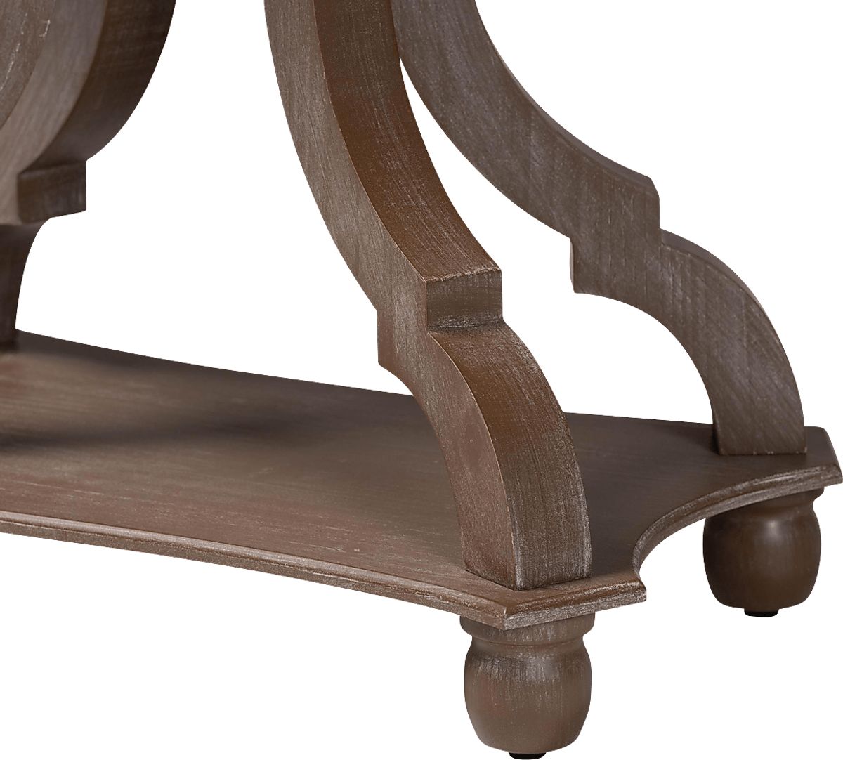 Craddockea Brown Dark Wood End Table | Rooms to Go