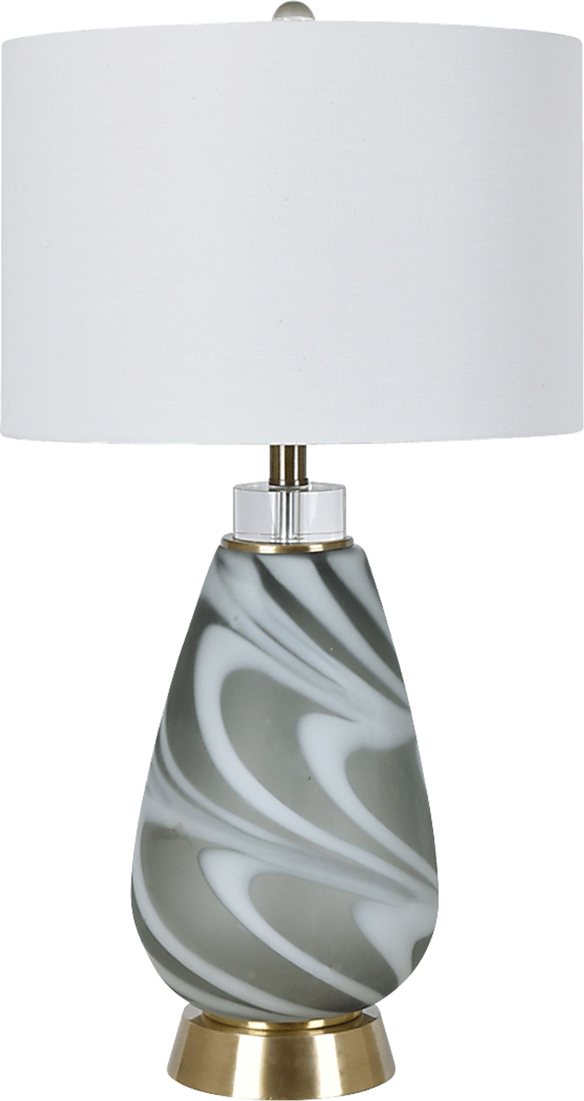 Crescent Lane Olive Green Table Lamp | Rooms to Go