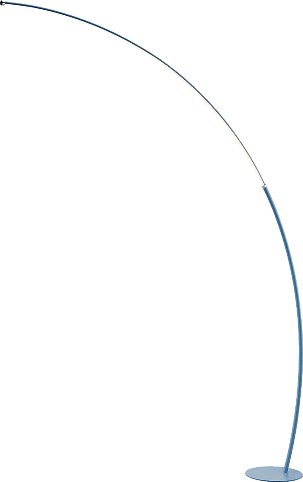 Crescentt Blue Floor Lamp | Rooms to Go