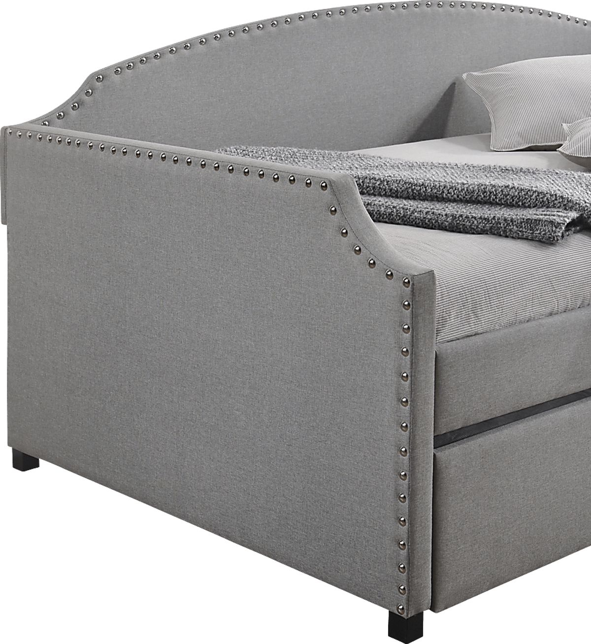 Cresheim Gray Polyester Fabric Daybed | Rooms to Go