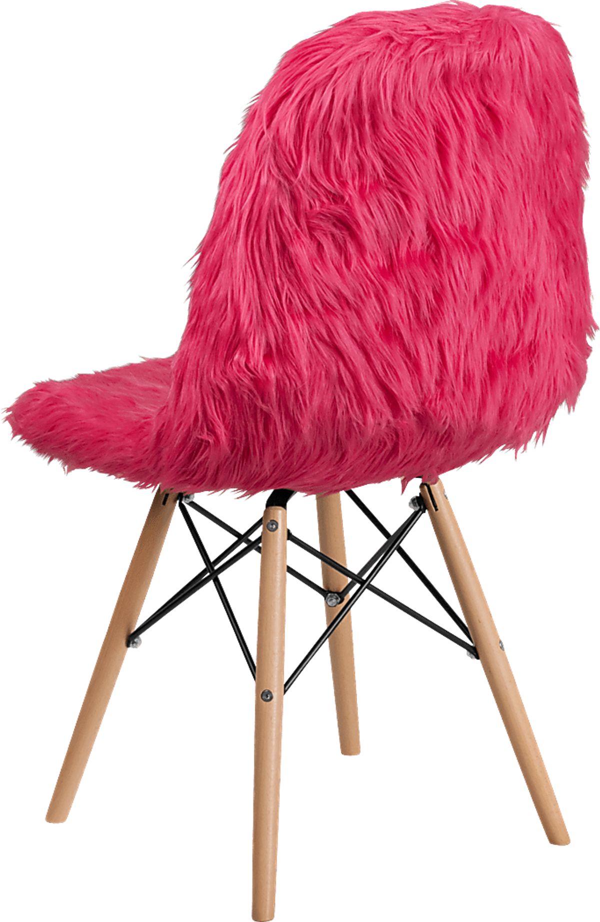 Crestmount Hot Pink Acrylic Fabric Accent Chair | Rooms to Go