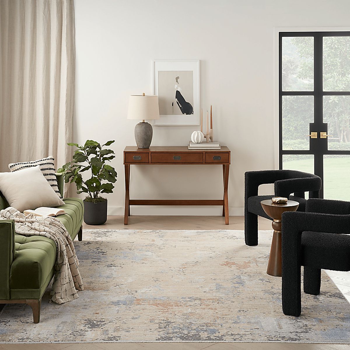 Crique Beige,Gray Rugs | Rooms to Go