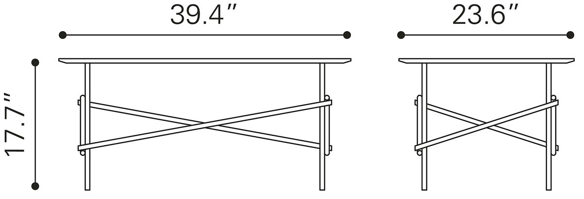 Croshaw Black Black,Colors Cocktail Table | Rooms to Go