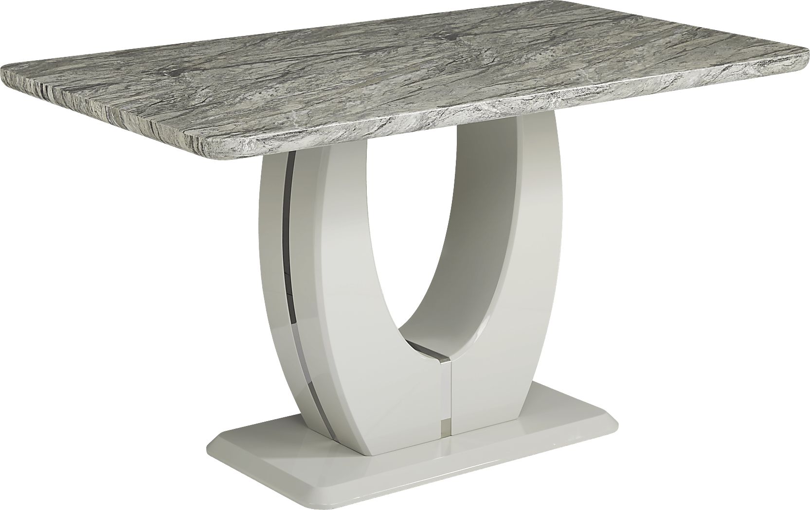 Crown Court Gray Counter Height Dining Table | Rooms to Go
