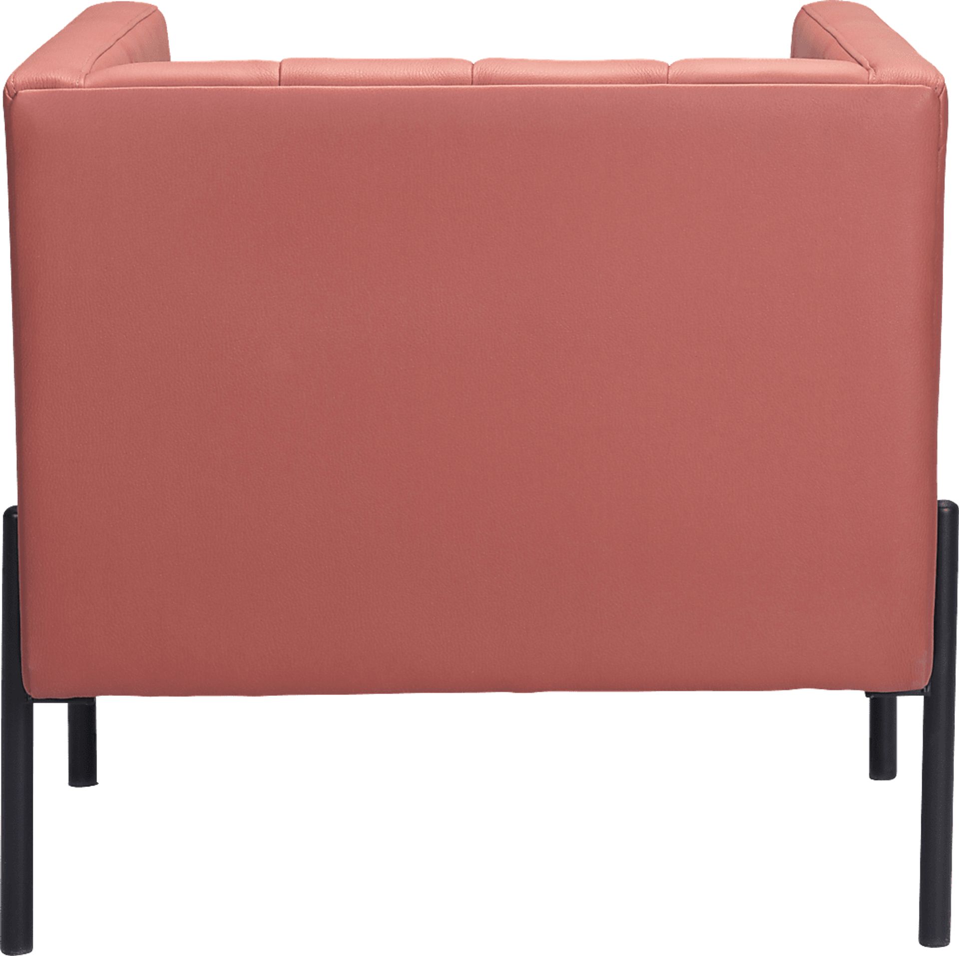 Crowndon Rust Red Polyurethane Fabric Accent Chair | Rooms to Go