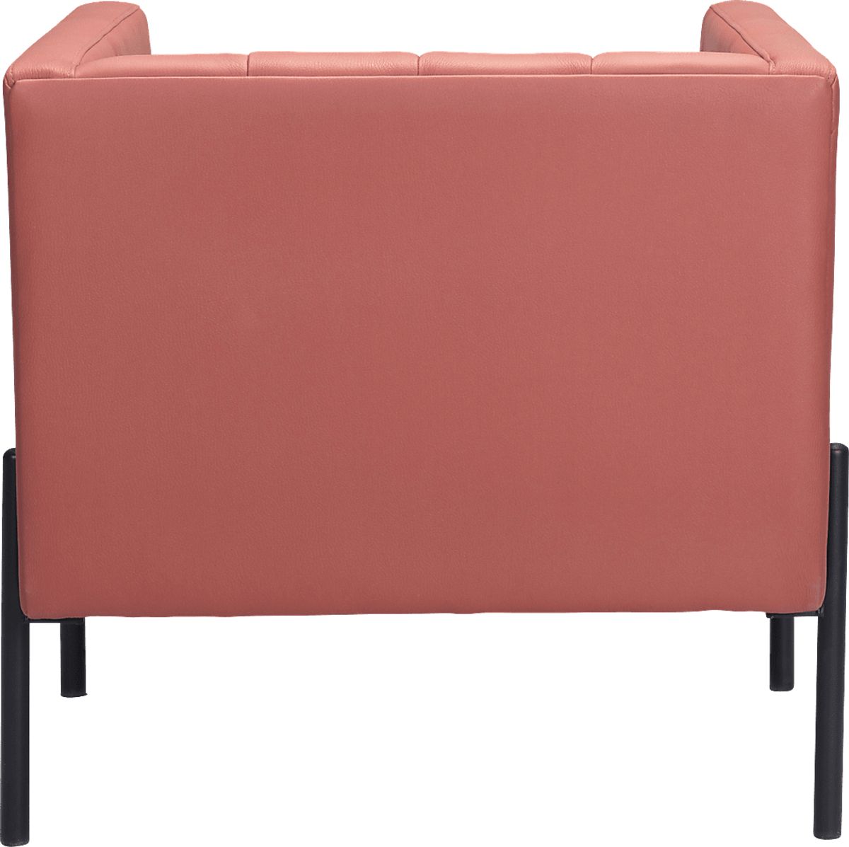 Crowndon Rust Red Polyurethane Fabric Accent Chair | Rooms to Go