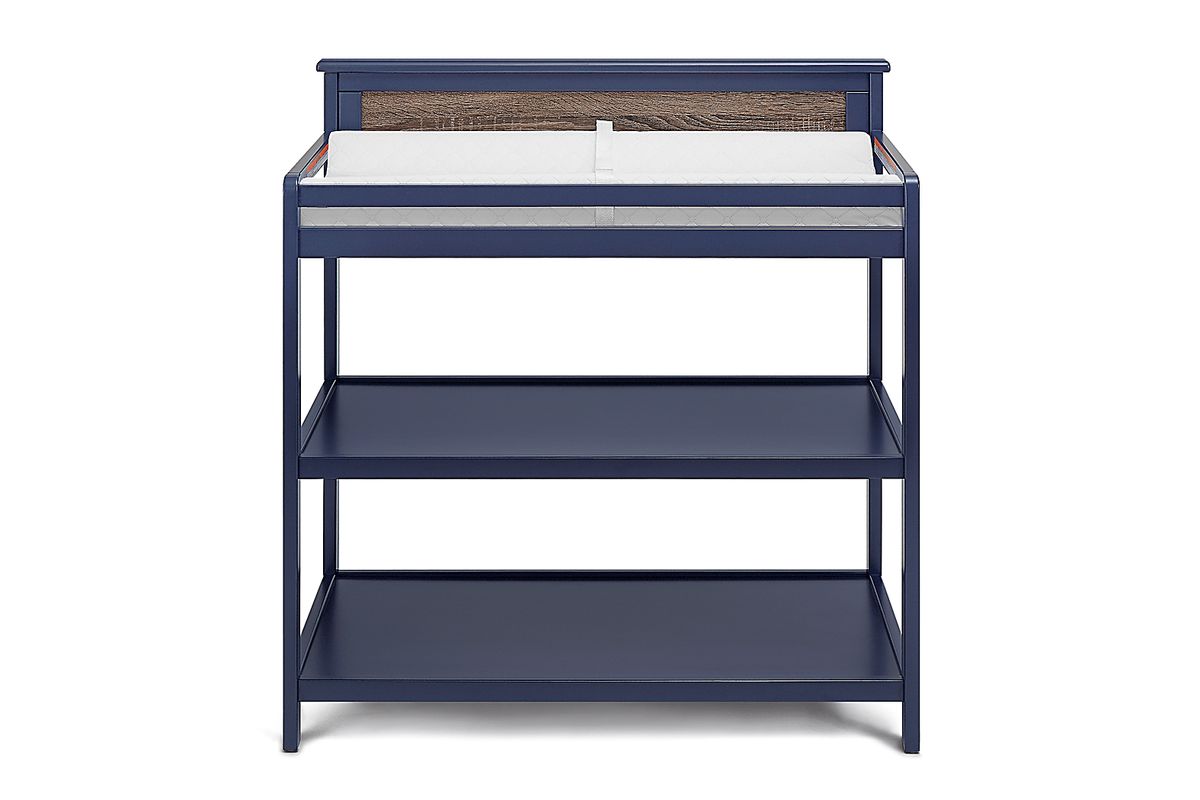 Crownspoint Blue Colors Changing Table | Rooms to Go