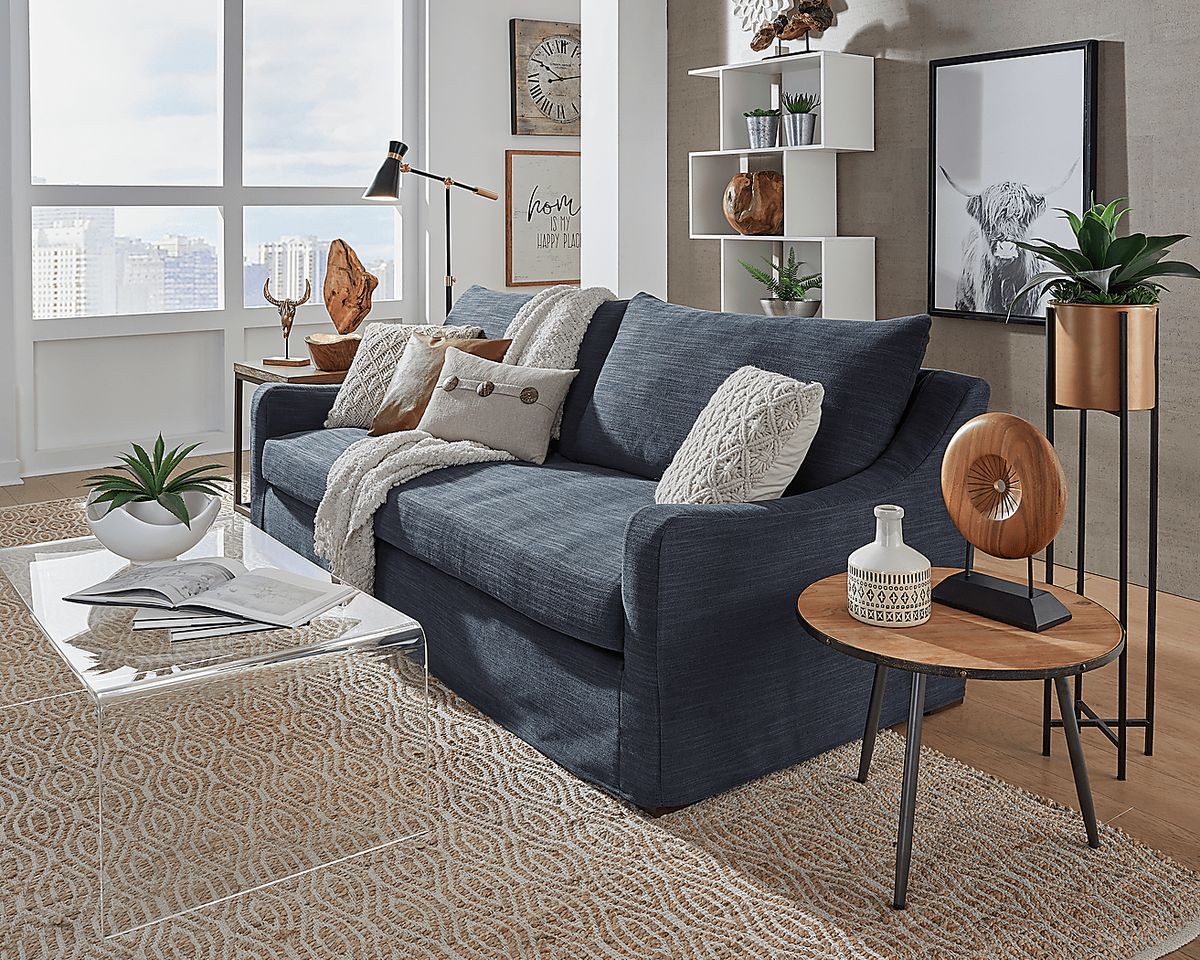 Crystalview Clear White Cocktail Table | Rooms to Go