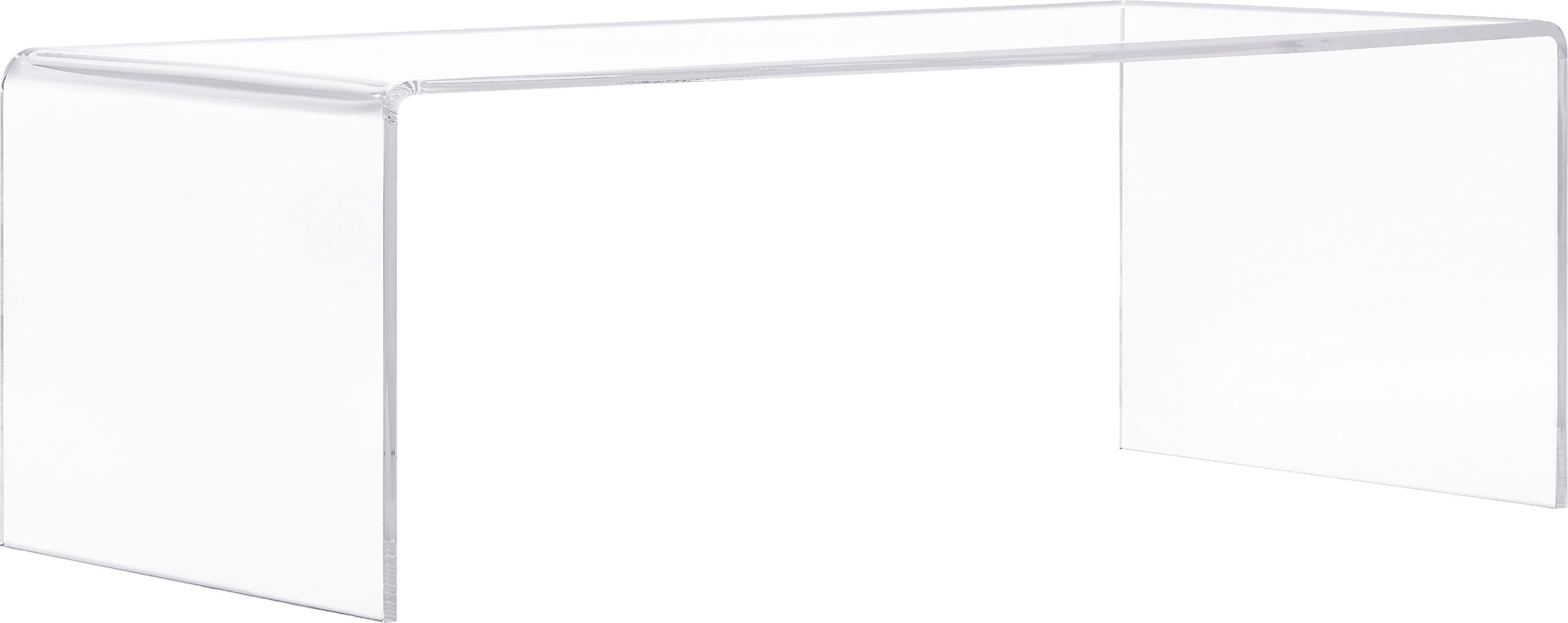 Crystalview Clear Large Cocktail Table - Rooms To Go