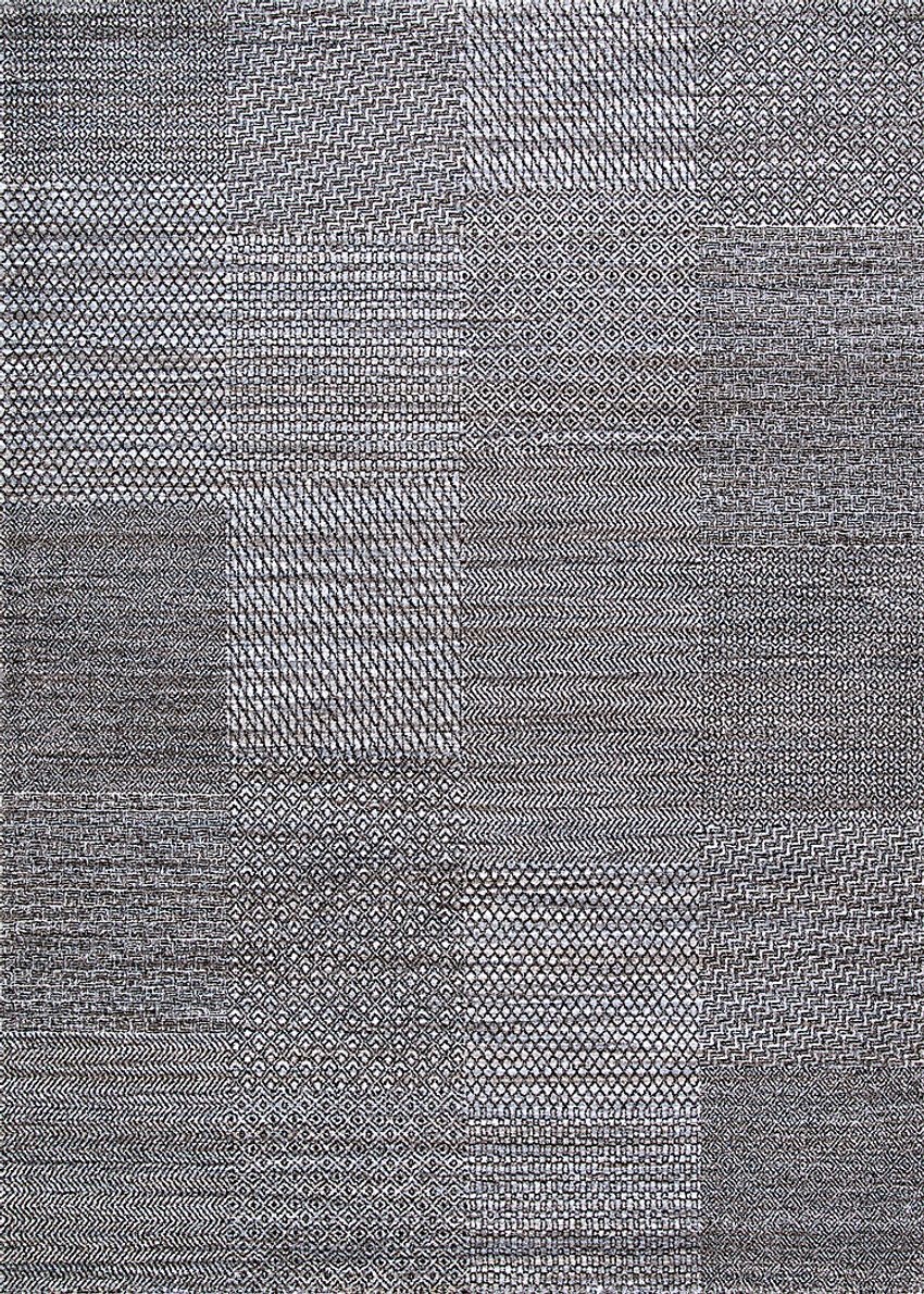 Cucchiara Gray Polyester Fabric Rug - Rooms To Go
