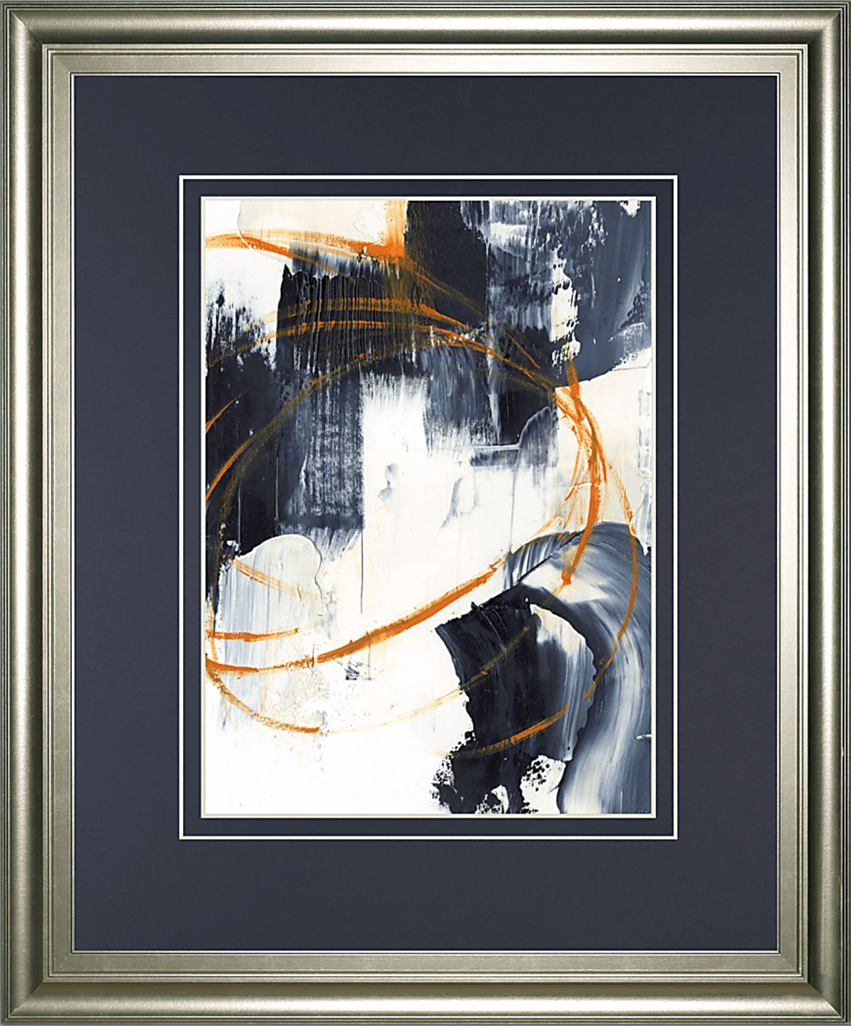 Curzon Black,Blue Framed Wall Art | Rooms to Go