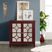 Cuthart Red Colors Accent Cabinet - Rooms To Go