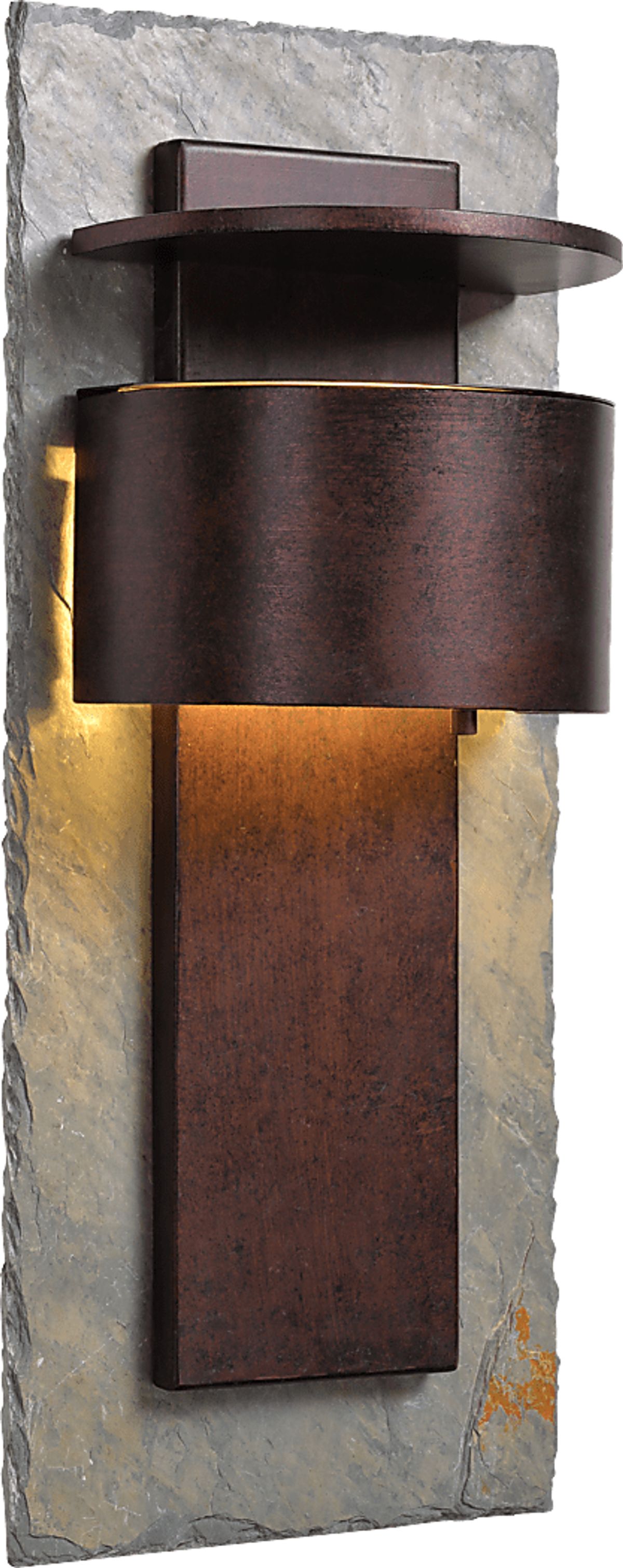 Cyron Bay Slate Gray Outdoor Sconce | Rooms to Go