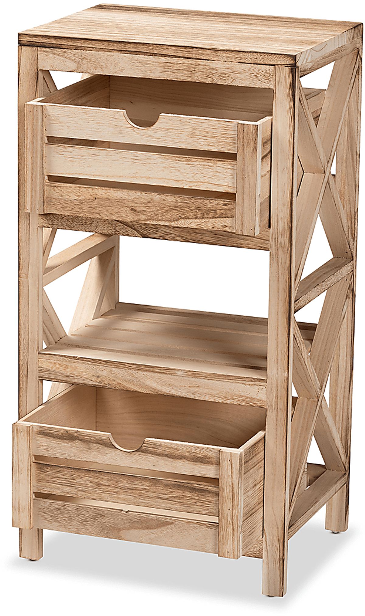 Dagenham Brown Dark Wood Storage Cabinet | Rooms to Go