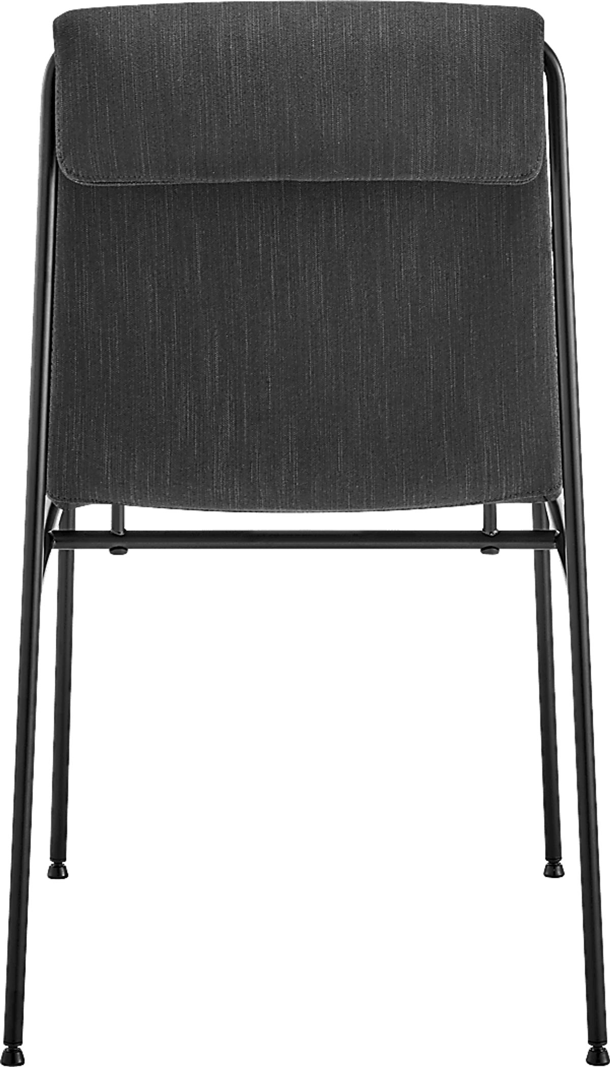Dagnall Black Polyester Fabric Dining Chair, Set Of 2 | Rooms to Go
