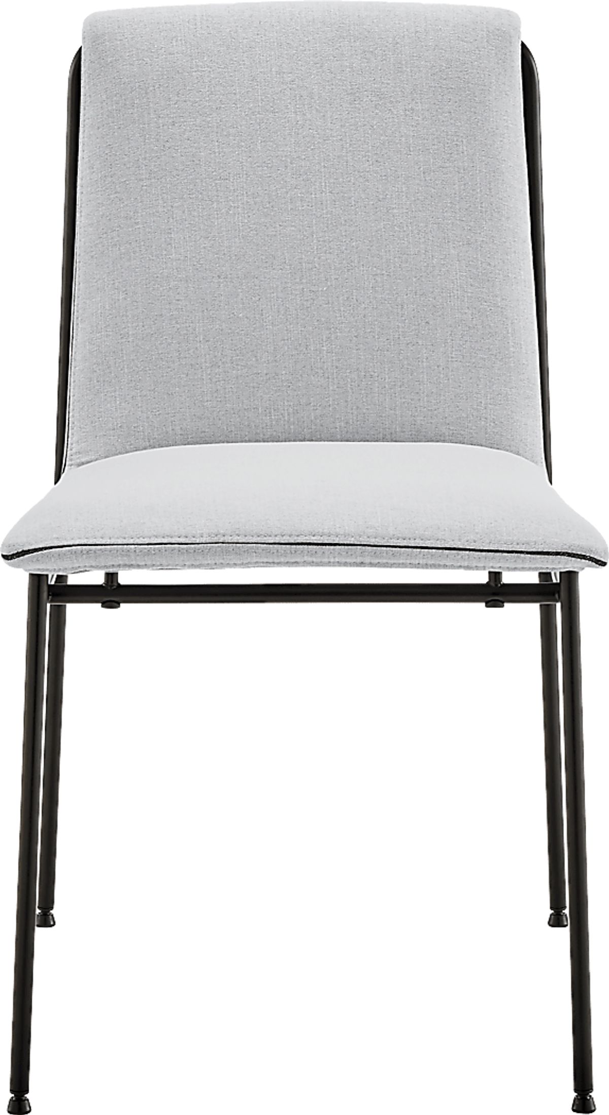 Dagnall Light Gray Polyester Fabric Dining Chair, Set Of 2 | Rooms to Go