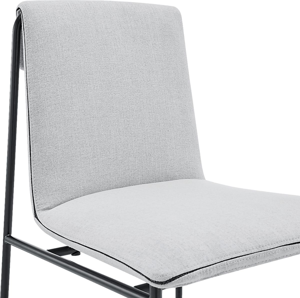 Dagnall Light Gray Polyester Fabric Dining Chair, Set Of 2 | Rooms to Go