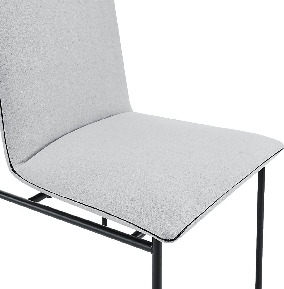 Dagnall Light Gray Polyester Fabric Dining Chair, Set Of 2 | Rooms to Go