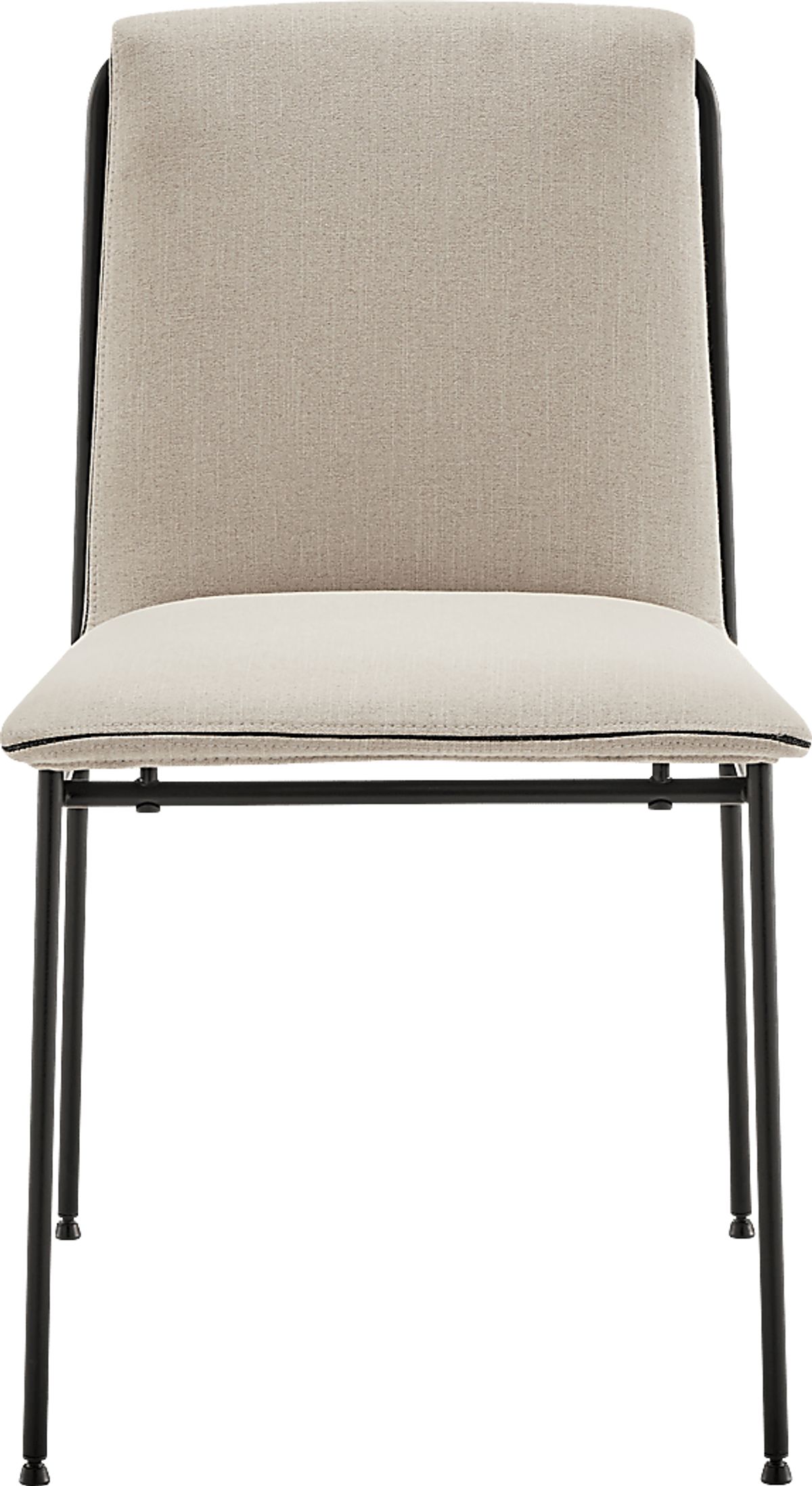 Dagnall Tan Beige,Brown Polyester Fabric Dining Chair, Set Of 2 | Rooms ...