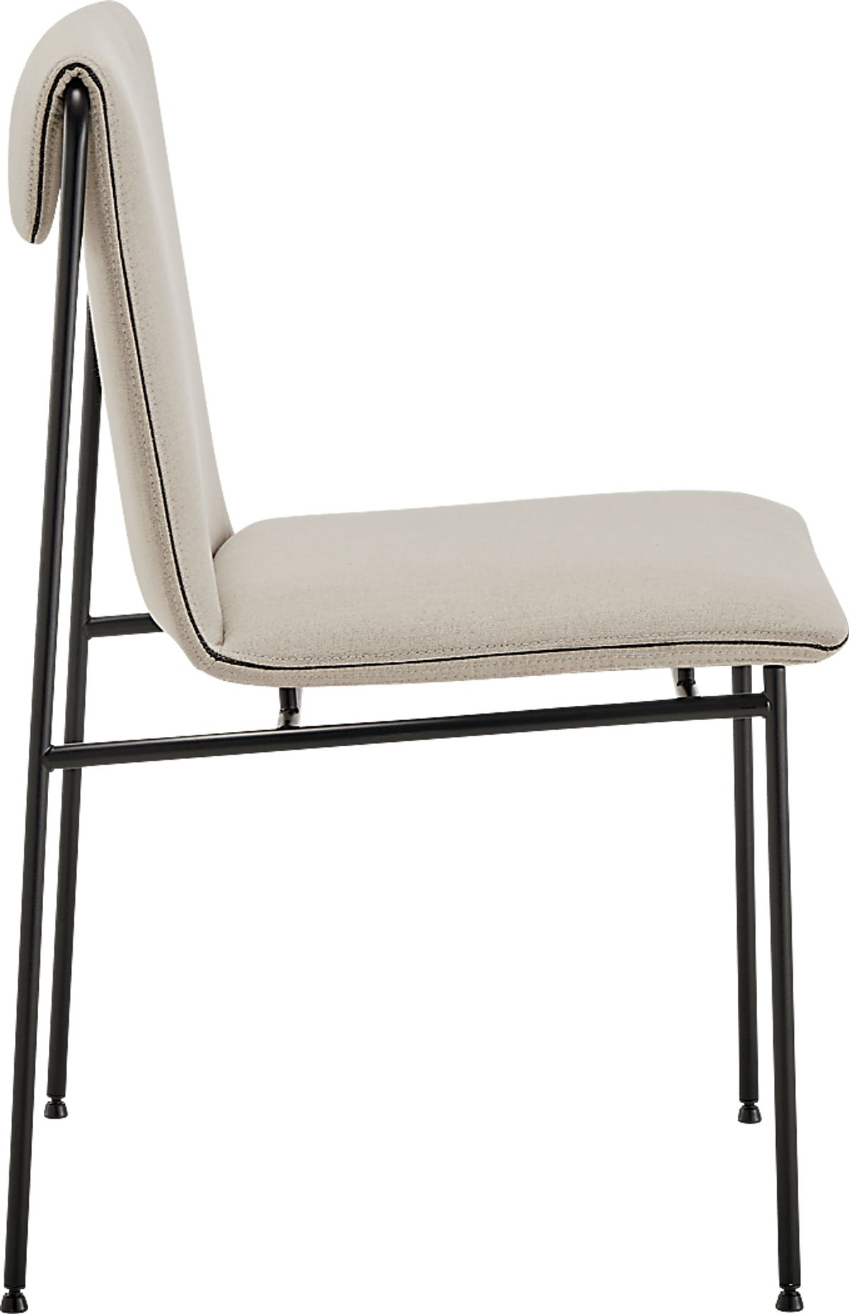 Dagnall Tan Beige,Brown Polyester Fabric Dining Chair, Set Of 2 | Rooms ...
