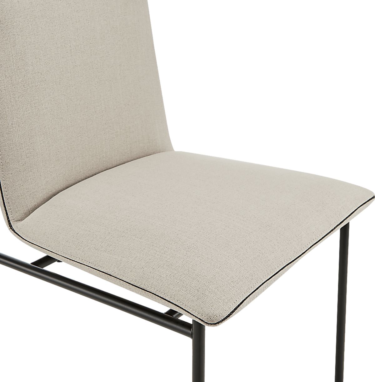 Dagnall Tan Beige,Brown Polyester Fabric Dining Chair, Set Of 2 | Rooms ...