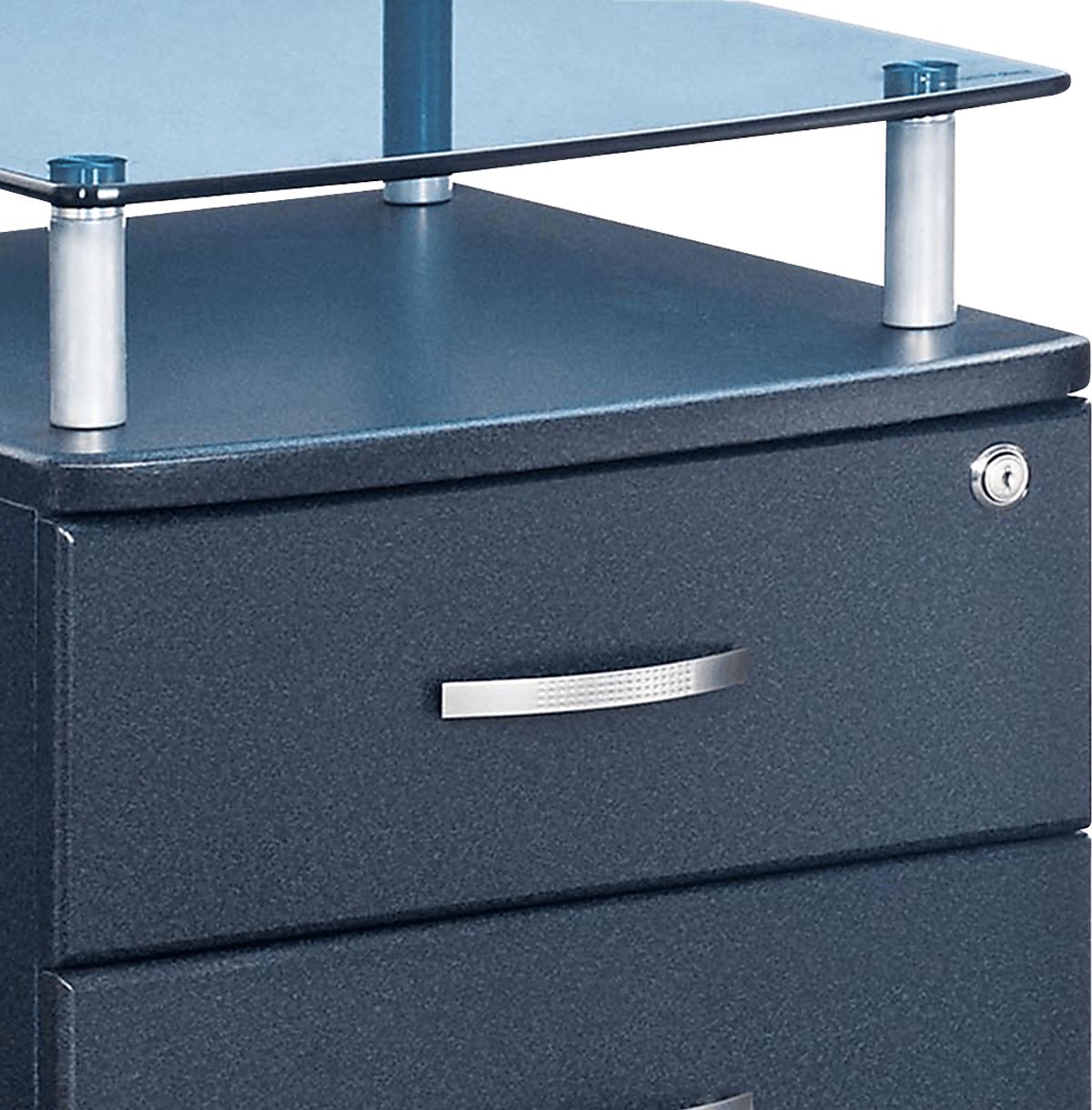 Daisam Graphite Black File Cabinet | Rooms to Go