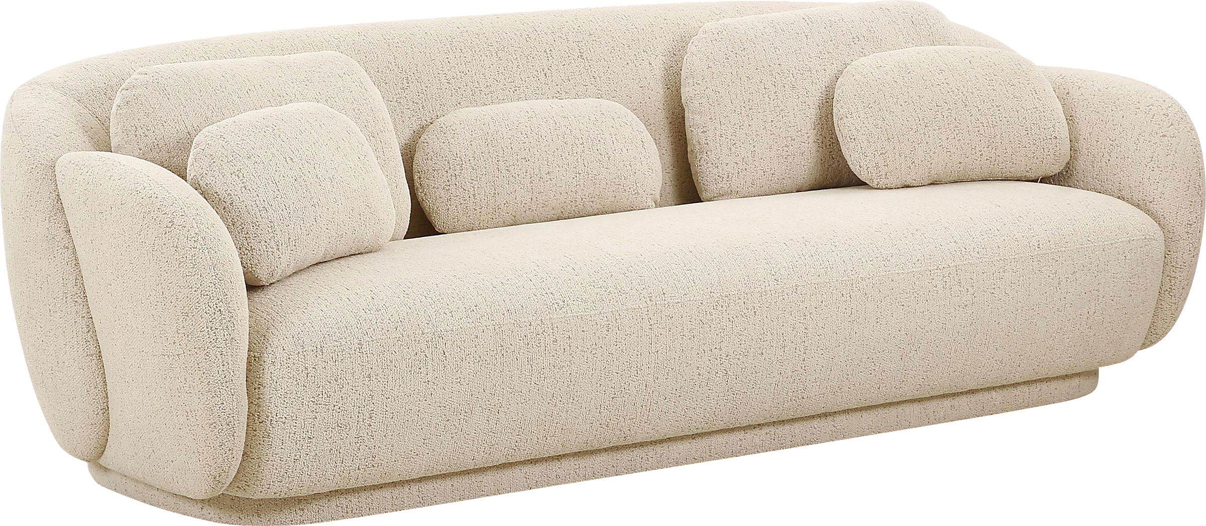 Daisylea Cream Beige Polyester Fabric Sofa | Rooms to Go