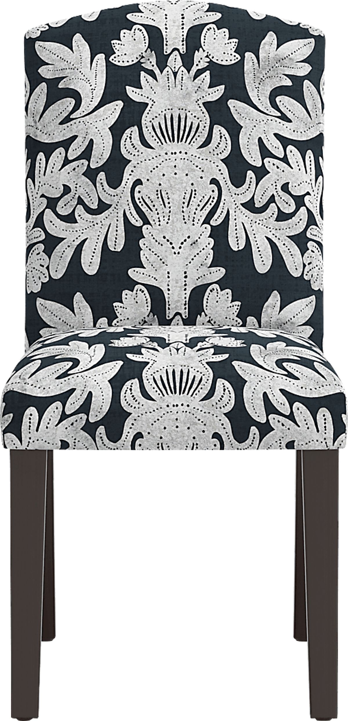 Dalzell Dark Blue Colors Cotton Fabric Dining Chairs | Rooms to Go