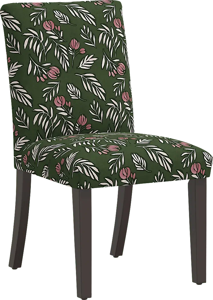 Dalzell Green Colors Cotton Fabric Dining Chairs | Rooms to Go